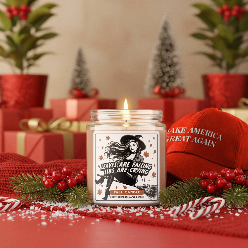 LIBS ARE CRYING 2025 Candle - 10 oz. – Right Wing Naturals